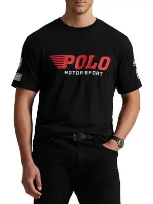 Polo Ralph Lauren Big & Tall Motorsport Graphic T-shirt - Polo Black