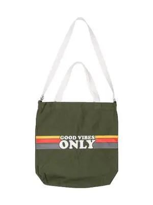 TOTALEE GIFT Good Vibes Only" Tote - Black
