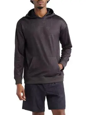 SANTO STUDIO Tempo Comfort Performance Hoodie - Black Insignia
