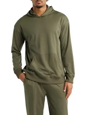 SANTO STUDIO Tempo Comfort Performance Hoodie - Olive