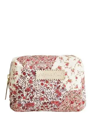 LILY AND LIONEL Printed Cosmetic Bag - Light Pink