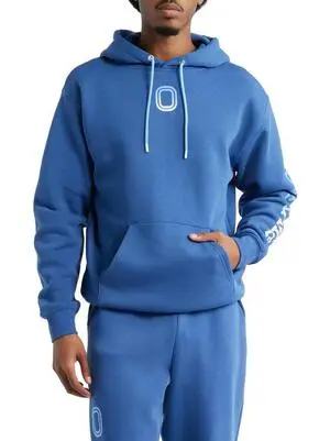 OVERTIME Classic Gradient Logo Pullover Hoodie - Blue