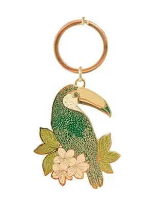 JUNGLE CLUB Enamel Keychain - Toucan