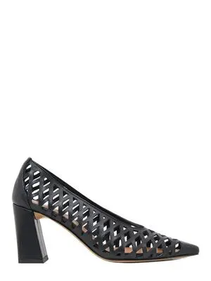 DOLCEVITA Tanya Heels - Black Woven Leather