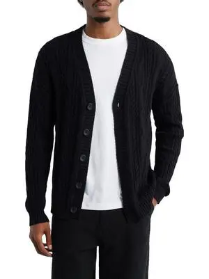 BP. Cable Cotton Cardigan