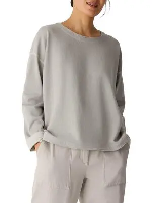 EILEEN FISHER Reversible Organic Cotton Top