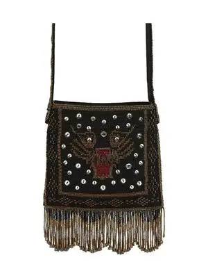 VALENTINO Small Nellcôte Le Chat Beaded Crossbody Bag