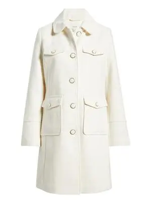 CECE DUPRAZ Longline Canvas Coat