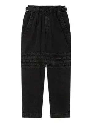 MARANT ETOILE Mellya Carrot Pants - Black