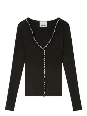 Isabel Marant Étoile Izae Cardigan - Black