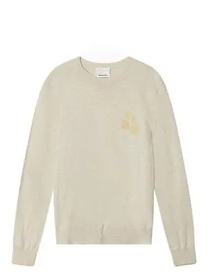 Isabel Marant Antea Sweater - Light Grey/light Yellow
