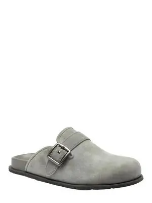 COACH Buckle Clog - Charcoal