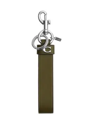 COACH® Coach Loop Bag Charm Olive
