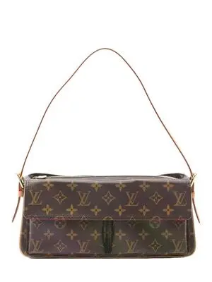 LOUIS VUITTON Vivacite Monogram Shoulder Bag - Brown