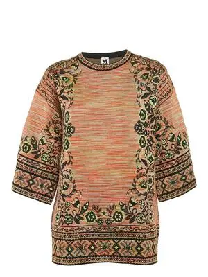 Missoni Floral-pattern Top - Brown