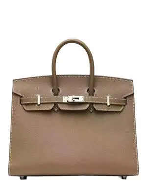 Hermès Birkin 25 Sellier Tote Bag Neutrals