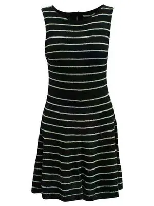 ALICE + OLIVIA Monah Striped Mini Dress