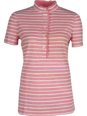 Tory Burch Striped T-shirt - Pink