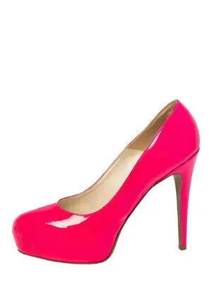 Brian Atwood 120mm Maniac Platform Stiletto Heel - Pink