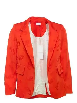 Zadig&Voltaire Paisley-jacquard Blazer - Red