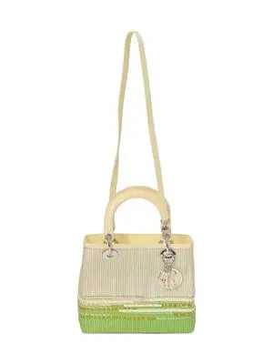 DIOR Lady Dior Raffia Tote Bag