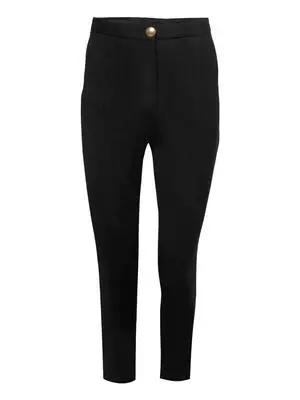 Roberto Cavalli Vintage Button-closure Trousers - Black