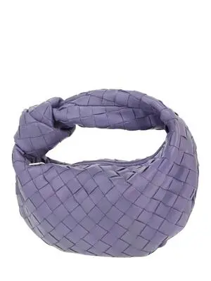 Bottega Veneta Intrecciato Mini Jodie Handbag - Purple