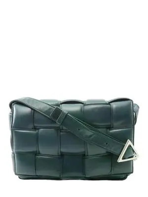 Bottega Veneta Cassette Padded Shoulder Bag - Green