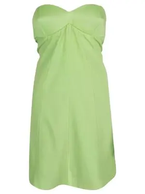Emporio Armani Strapless Mini Dress - Green