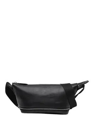 Fendi Sarah Coleman Leather Fisheye Belt Bag - Black
