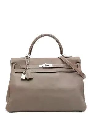 Hermès Kelly Ii Retourne 35 Satchel - Brown