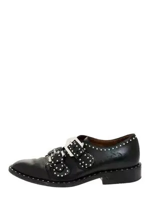 Givenchy Stud-embellished Monk Shoes - Black