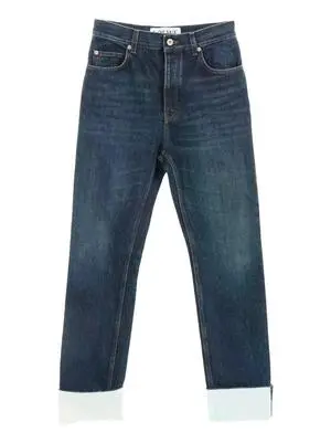 LOEWE 2010s Logo-Patch Jeans