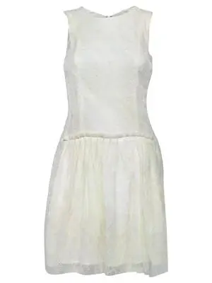 THEORY Pleated Lace Dress