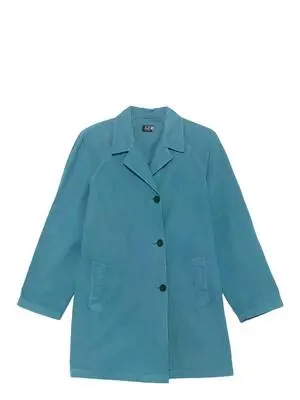 C.P. COMPANY Pre-owned 2000s Cotton-blend Coat - Blue