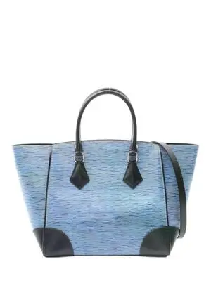 LOUIS VUITTON 2015 Phoenix Mm Tote Bag - Blue