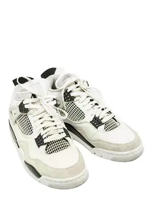JORDAN 4 Panelled Sneakers - White