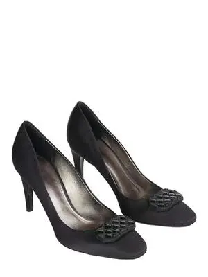 Bottega Veneta 80mm Leather Pumps - Black