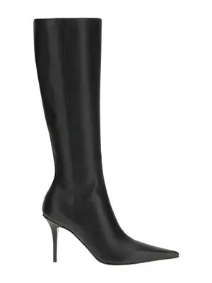 Amina Muaddi Knee-high Boots - Black