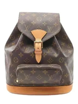 LOUIS VUITTON 2000 Montsouris Mm Monogram Backpack - Brown