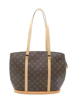 LOUIS VUITTON 2003 Monogram Babylone Tote Bag - Brown