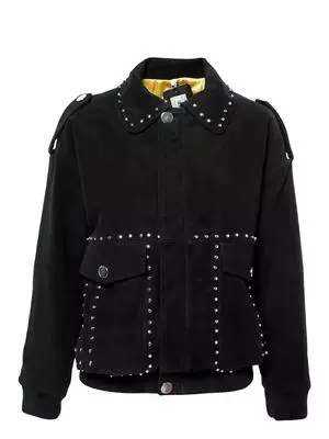 Faith Connexion Stud-embellished Jacket - Black