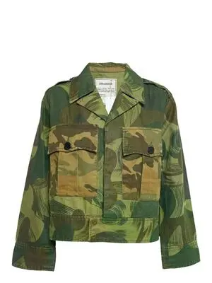 Zadig&Voltaire Camouflage-print Jacket - Green