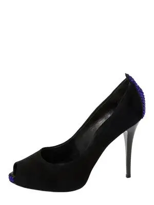 GIUSEPPE ZANOTTI 105mm Spike-stud Sandals - Black