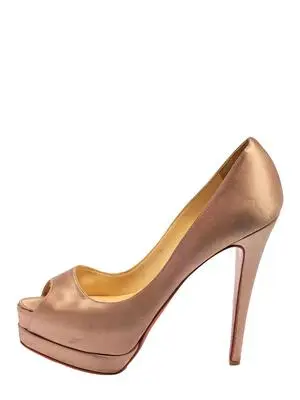 CHRISTIAN LOUBOUTIN 145mm Palais Royal Pumps - Neutrals