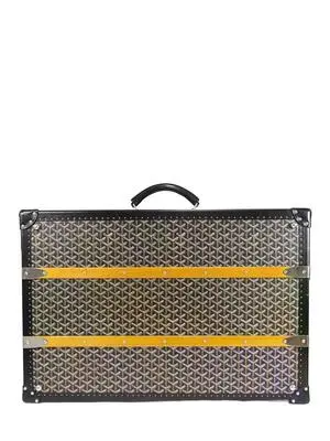Goyard 1990-2000s Palace 70 Suitcase - Black