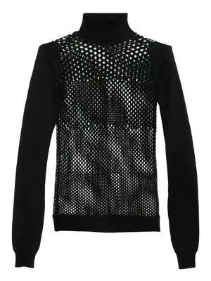 Jean Paul Gaultier Wool Sweater - Black