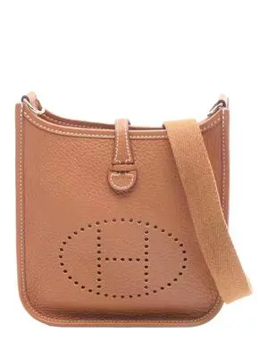 Hermès 2025 Clemence Evelyne Tpm Crossbody Bag - Brown