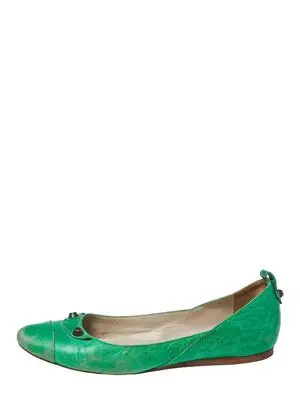 Balenciaga Arena Ballet Flats - Green