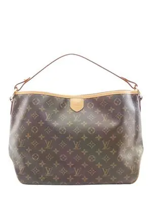 LOUIS VUITTON 2010 Monogram Delightful Mm Shoulder Bag - Brown